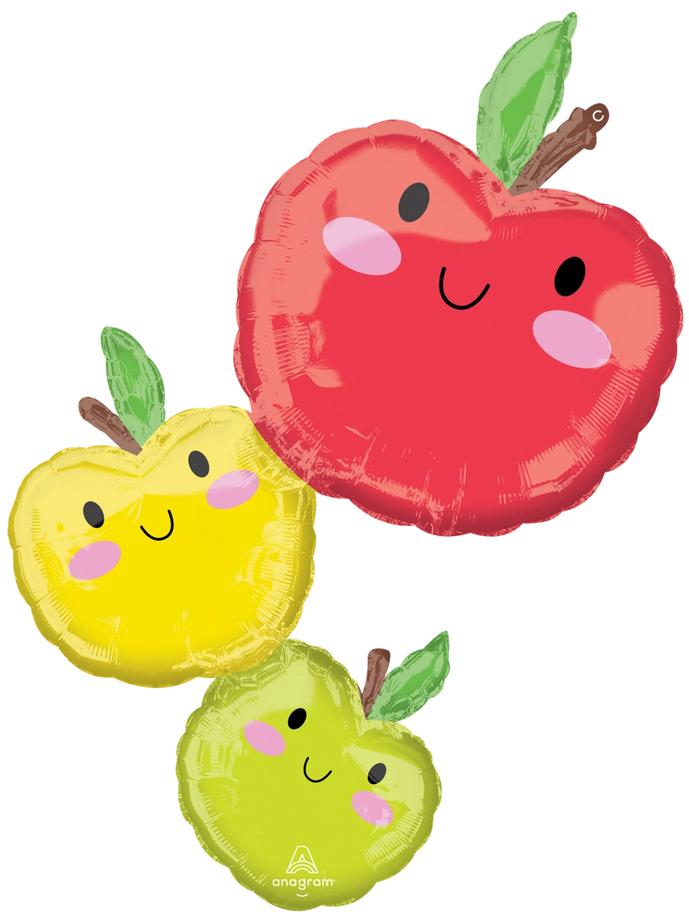 Apple Stacker Foil Balloon