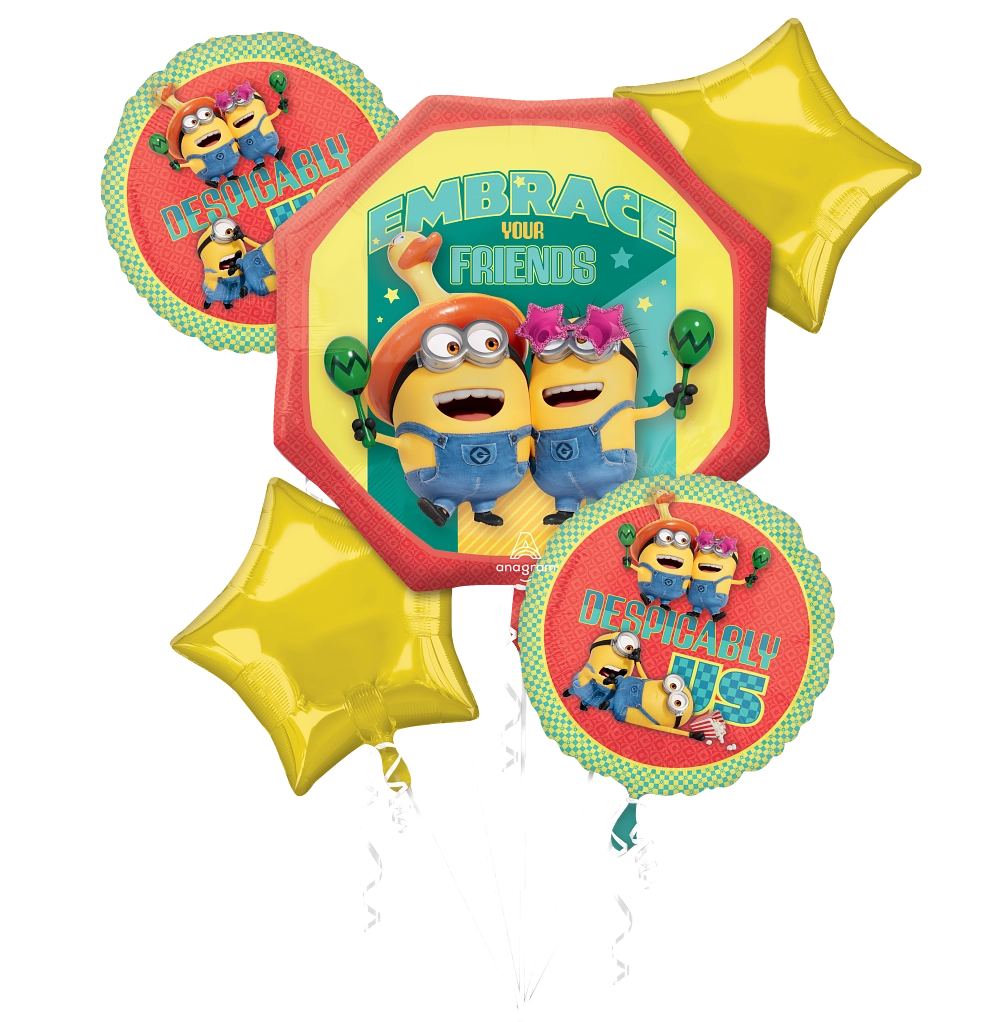 Despicable Me Friends Minions Bouquet Kit – Charleston Balloon