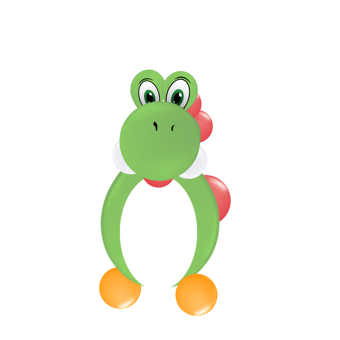 Giant Super Mario Yoshi Sculpture